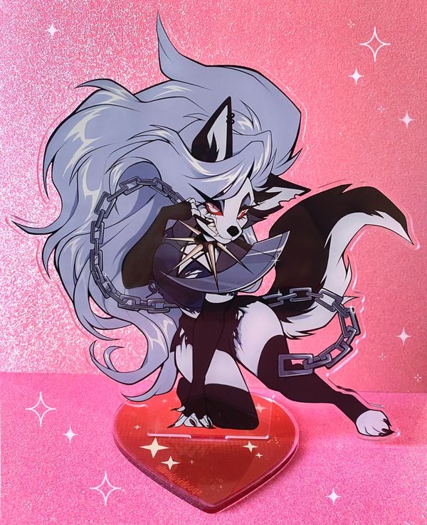 STANDEE (XL): Helluva Boss - Loona 8 Inches Tall – Spookie Ghoulie